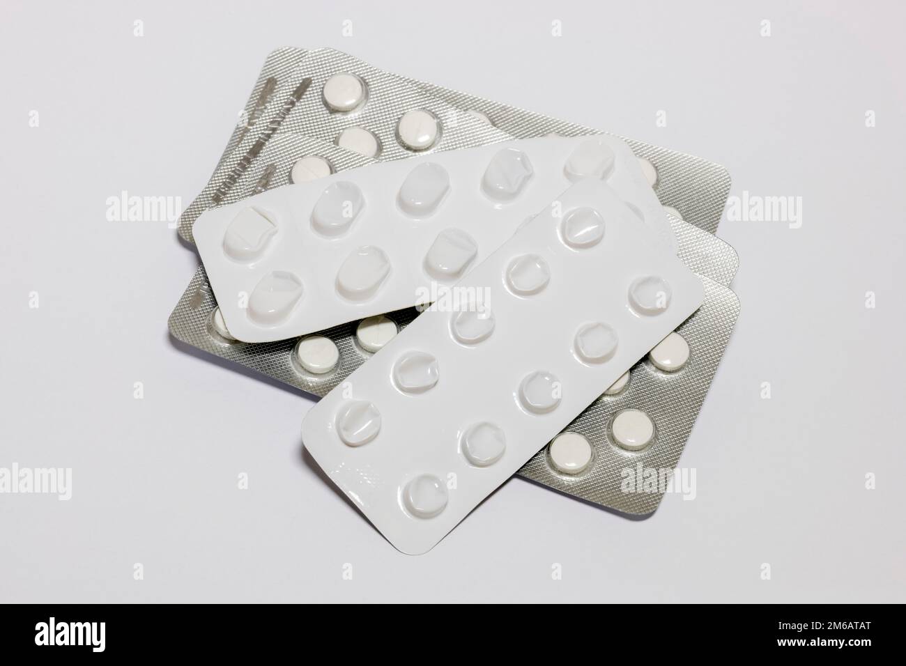 Tablets, blister packs, medicines Stock Photo - Alamy