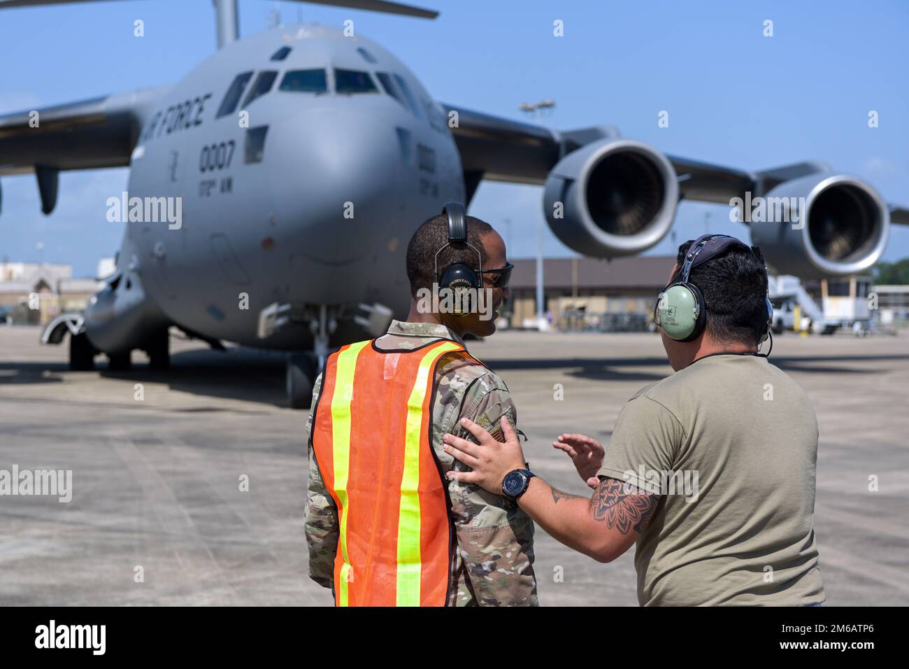 U.S. Air Force Tech. Sgt. Jose Morales, an electrical power production ...