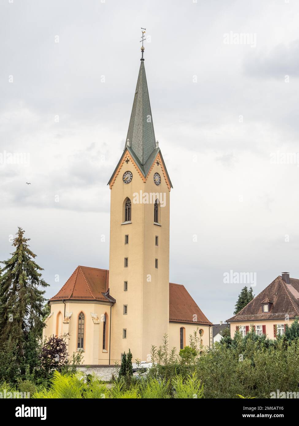 Parish Church of the Assumption of the Virgin Mary, Eriskirch, Lake ...