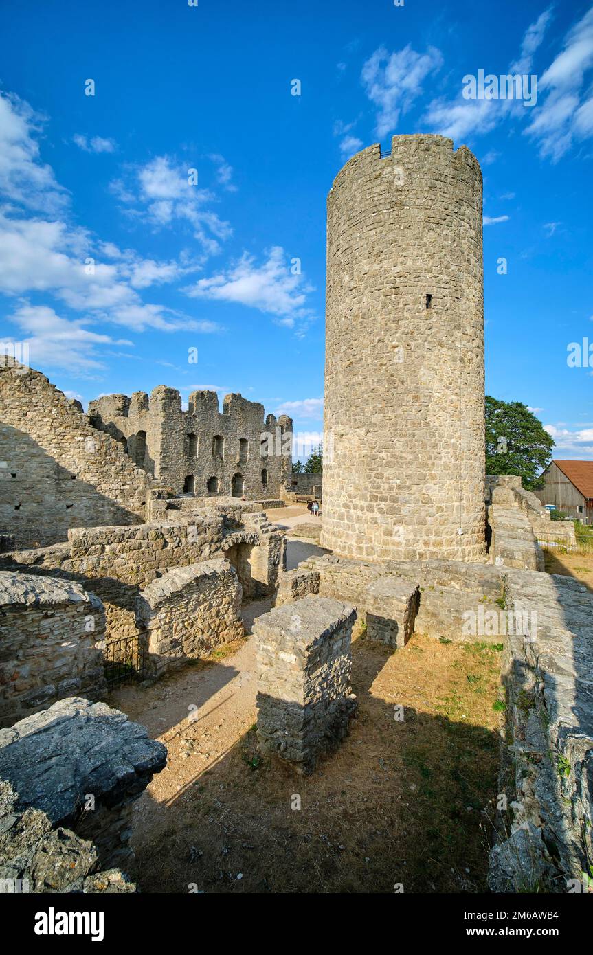 Wolfstein Castle Ruin, Neumarkt in der Upper Palatinate, Bavaria ...