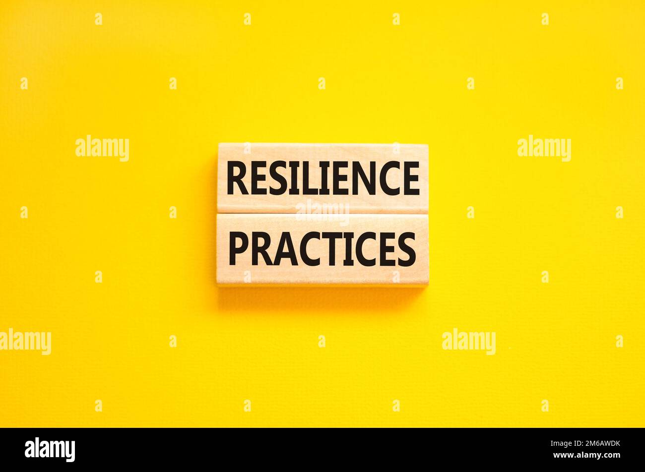 Resilience practices symbol. Concept word Resilience practices typed ...