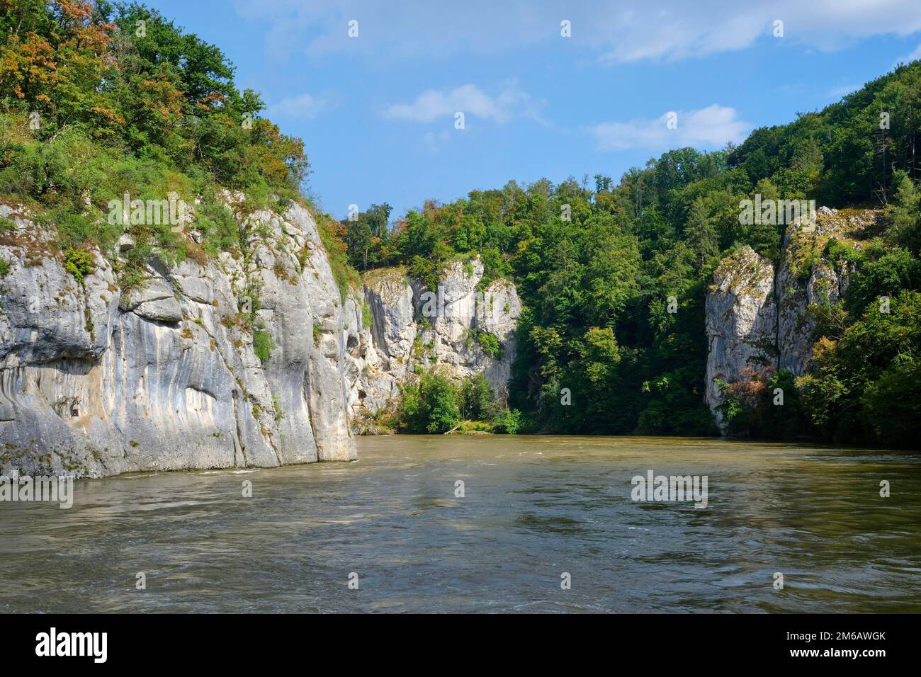 Danube Breakthrough, Weltenburg Narrows Nature Reserve on the Danube ...