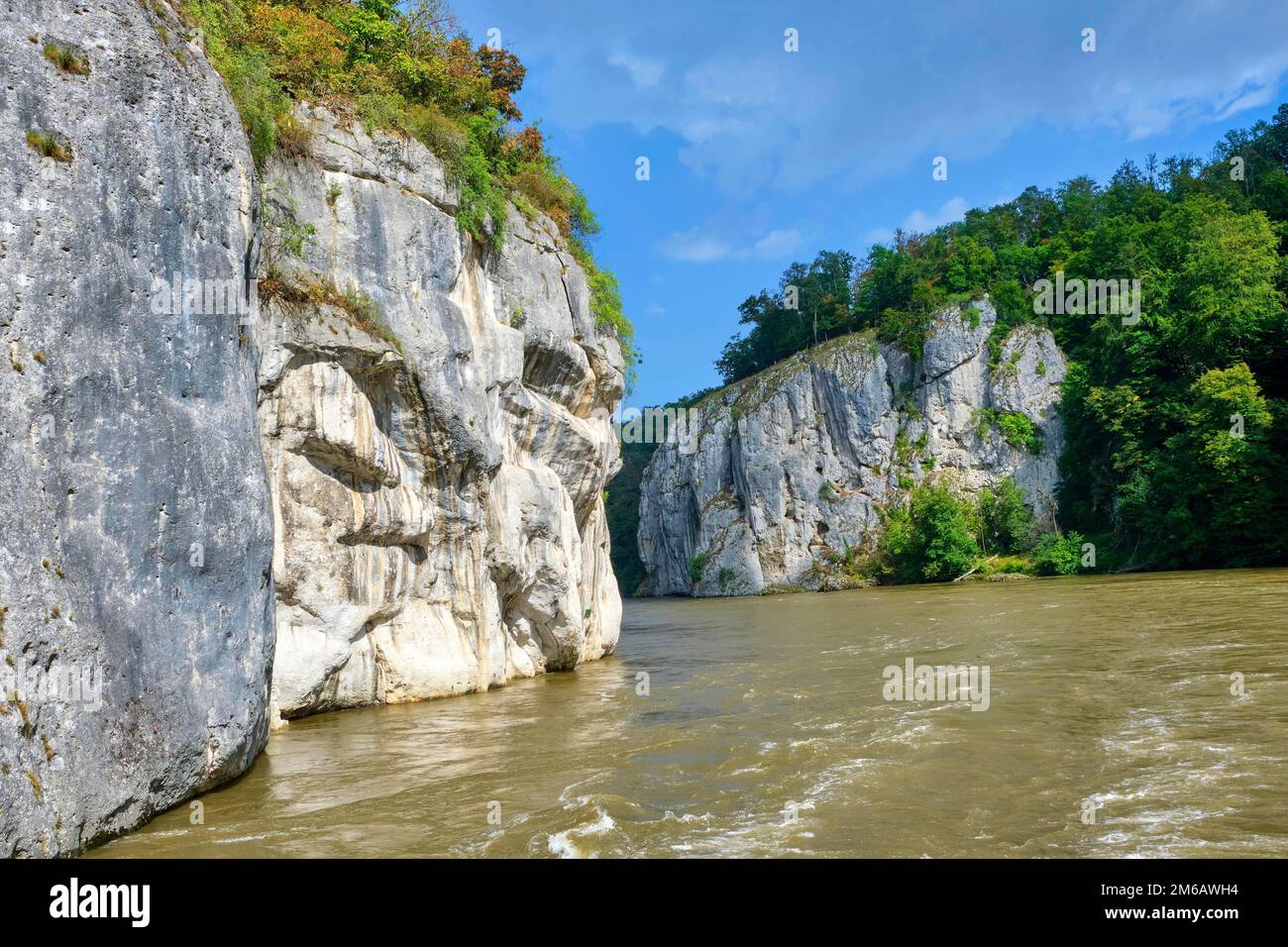 Danube Breakthrough, Weltenburg Narrows Nature Reserve on the Danube ...