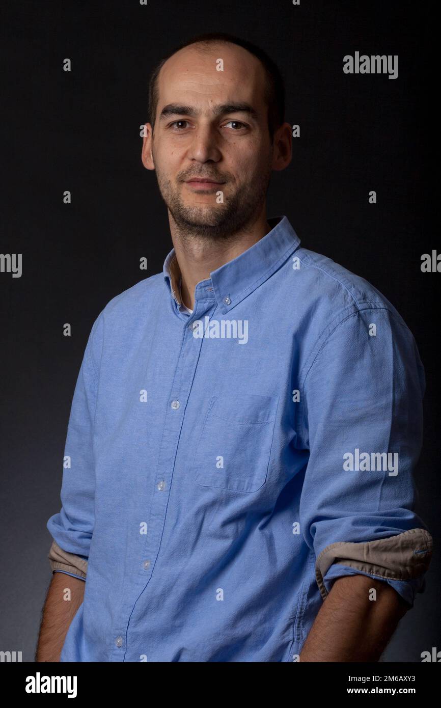 Casual male portrait Stock Photo - Alamy