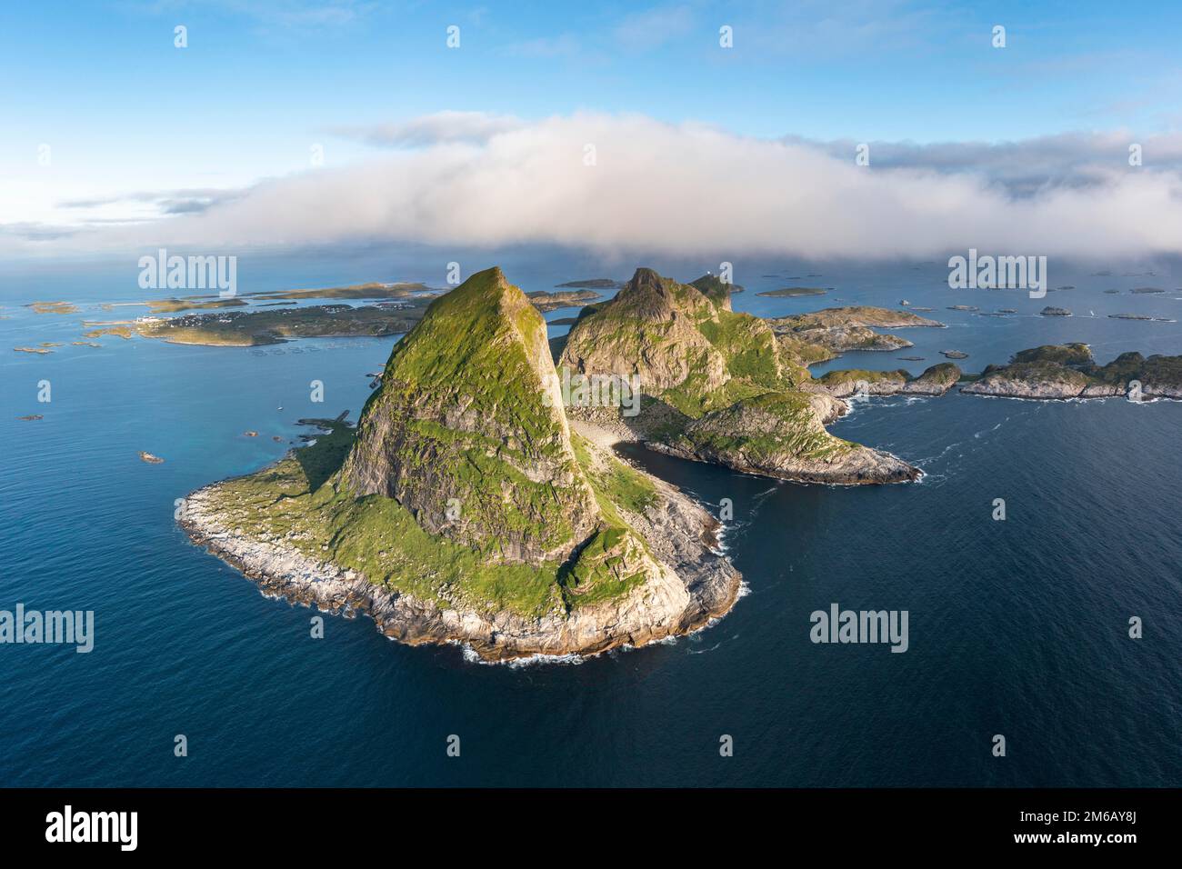 Traena Island, Traena, Sanna, Helgeland Coast, Nordland, Norway Stock ...