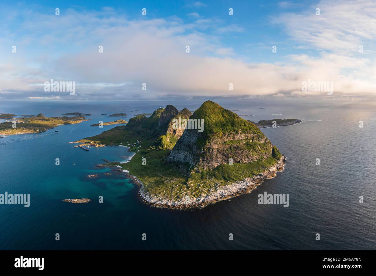 Traena Island, Traena, Sanna, Helgeland Coast, Nordland, Norway Stock ...