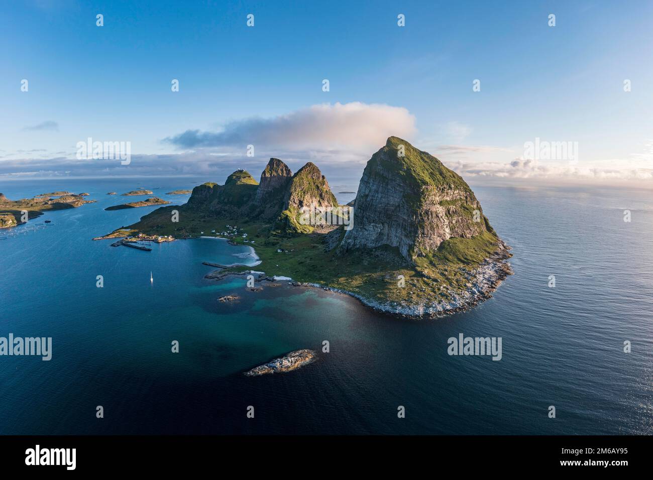 Traena Island, Traena, Sanna, Helgeland Coast, Nordland, Norway Stock ...
