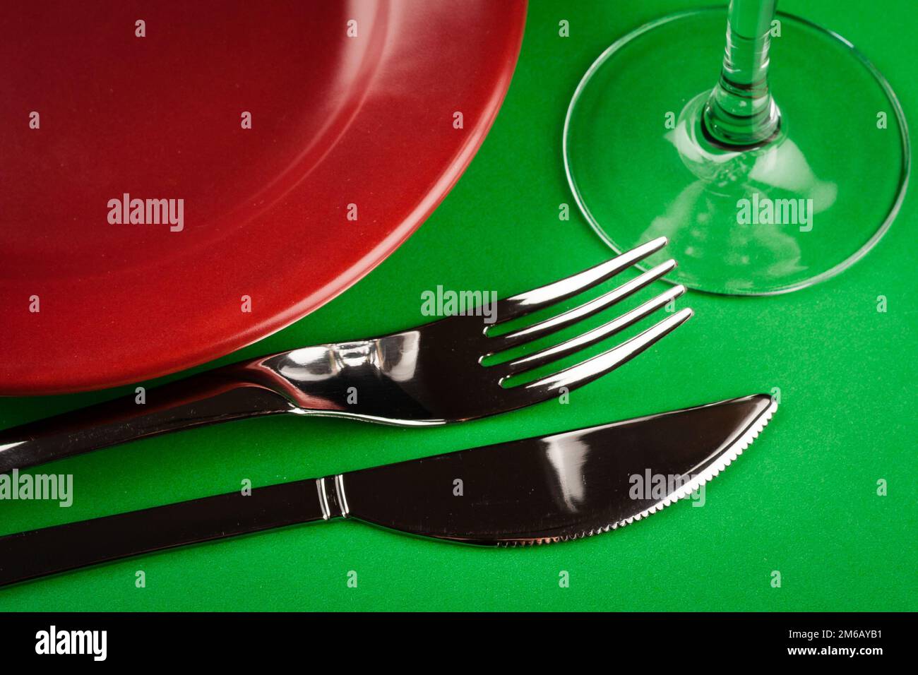 Table setting close up Stock Photo - Alamy