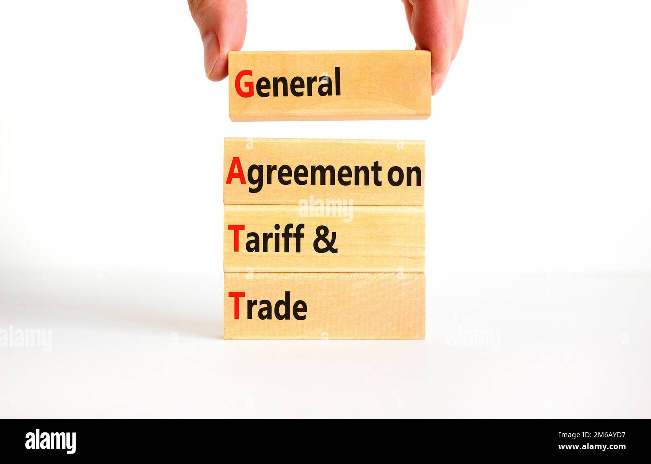 GATT symbol. Concept words GATT general agreement on tariff and trade ...