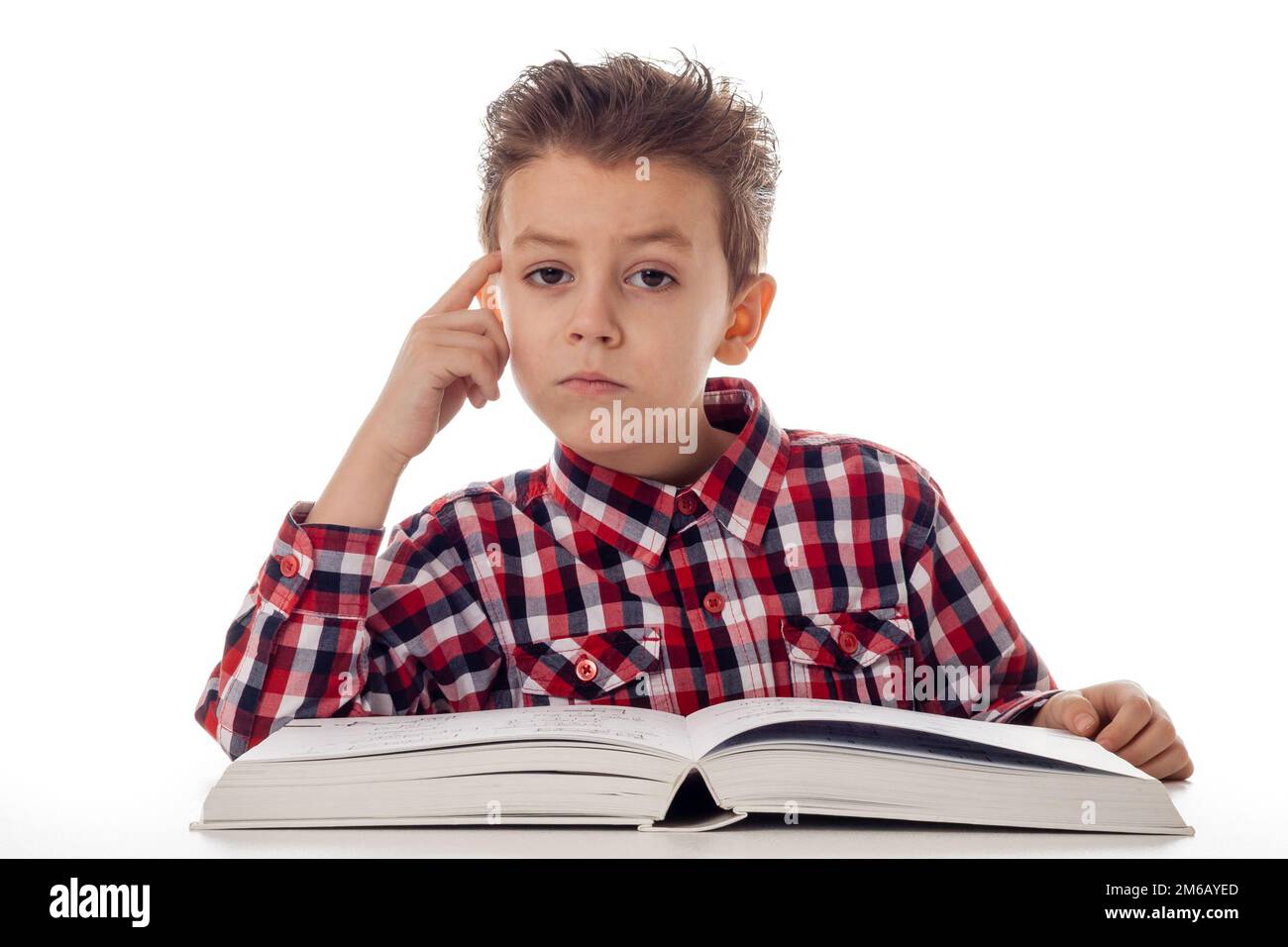 Boy learning how to hi-res stock photography and images - Alamy