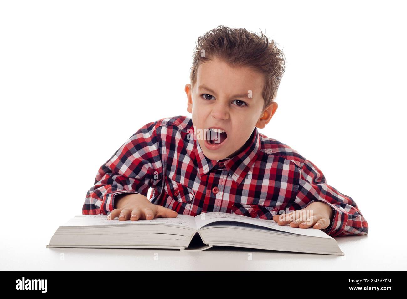 Angry schoolboy hi-res stock photography and images - Alamy