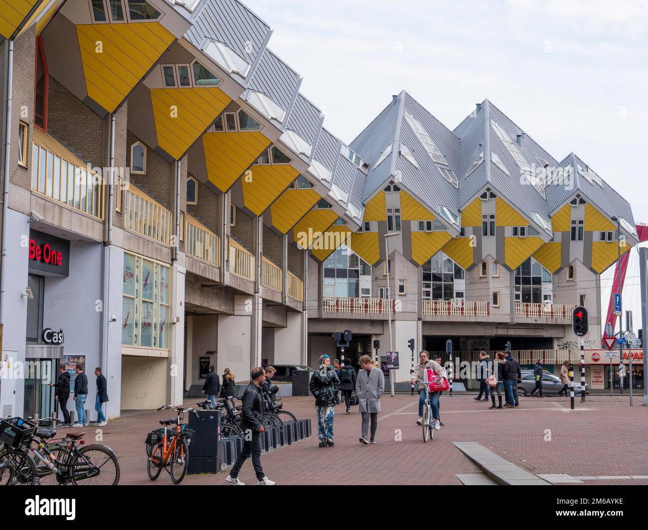 Tourist attraction and most iconic sight Residential buildings Cube ...