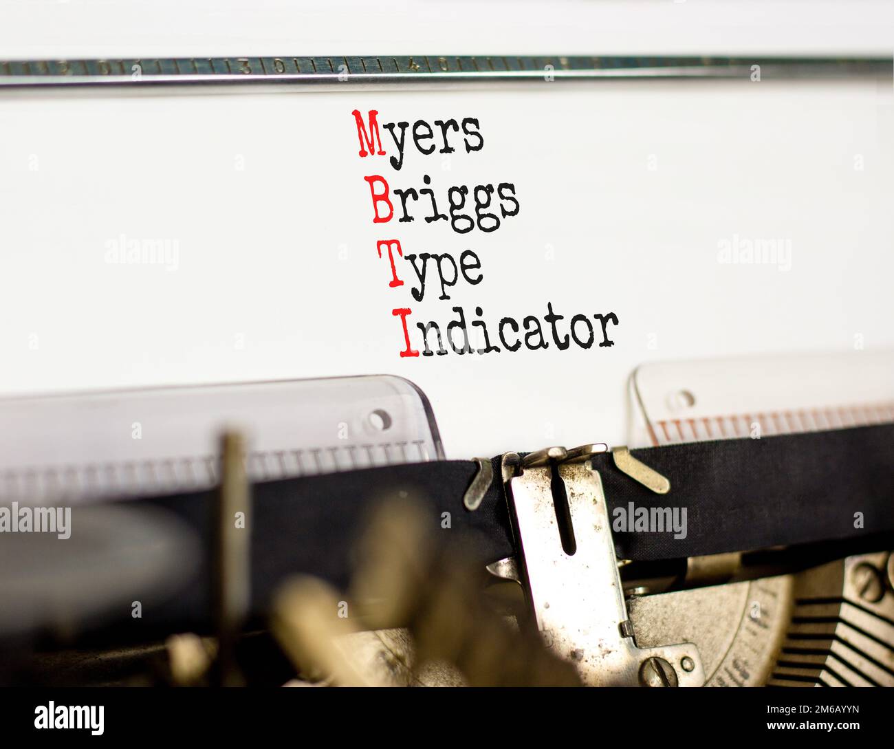 MBTI Myers Briggs type indicator symbol. Concept words MBTI Myers ...