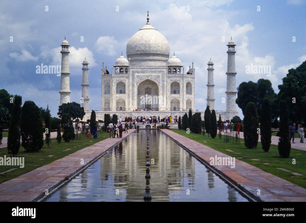 Historic, Archive View Down The Reflecting Pool, Hawd al-Kawthar Or ...