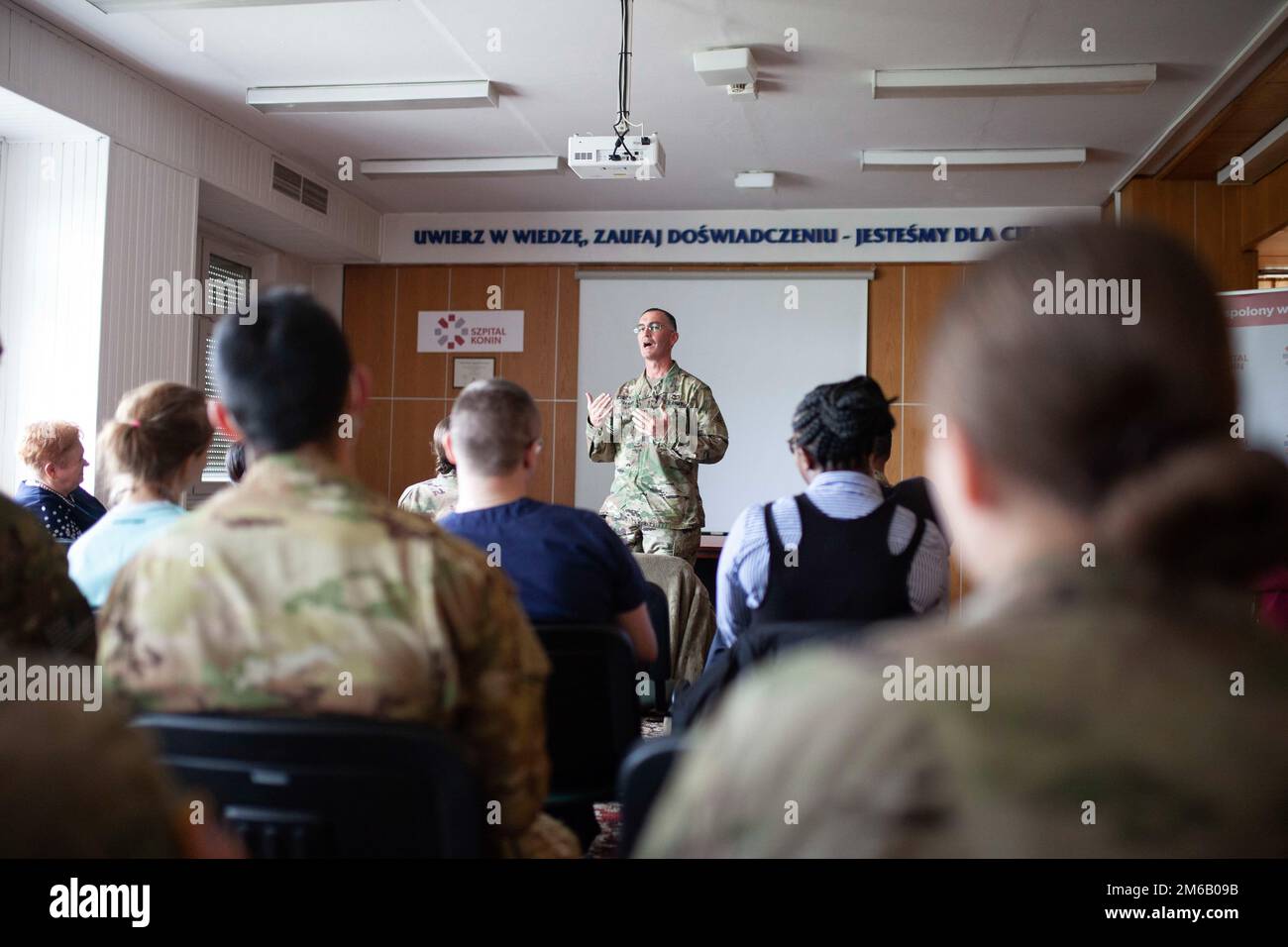 Lieutenant Colonel Dan O’Leary (142nd Area Support Medical Company / U ...
