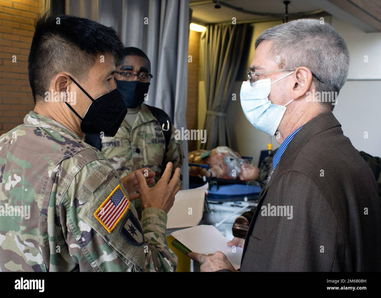 Personnel from PEO STRI’s Product Manager Medical Simulation team ...