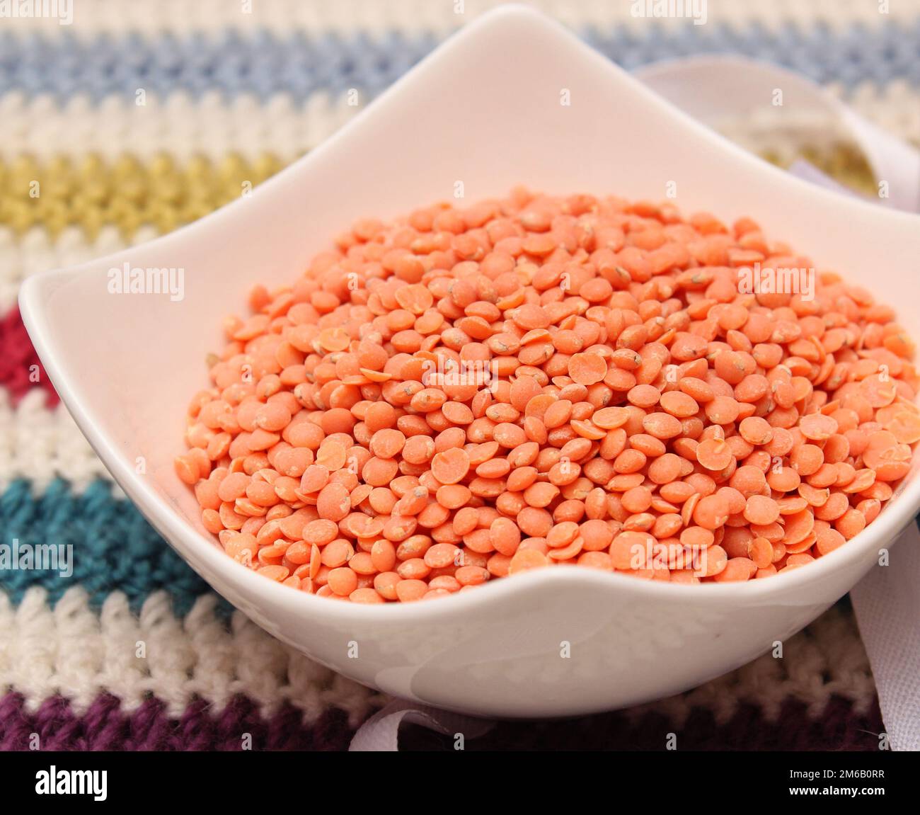 Dried red lentils hi-res stock photography and images - Alamy