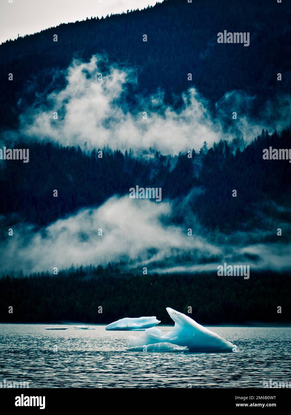 Ice, Fog, Alaska Stock Photo - Alamy