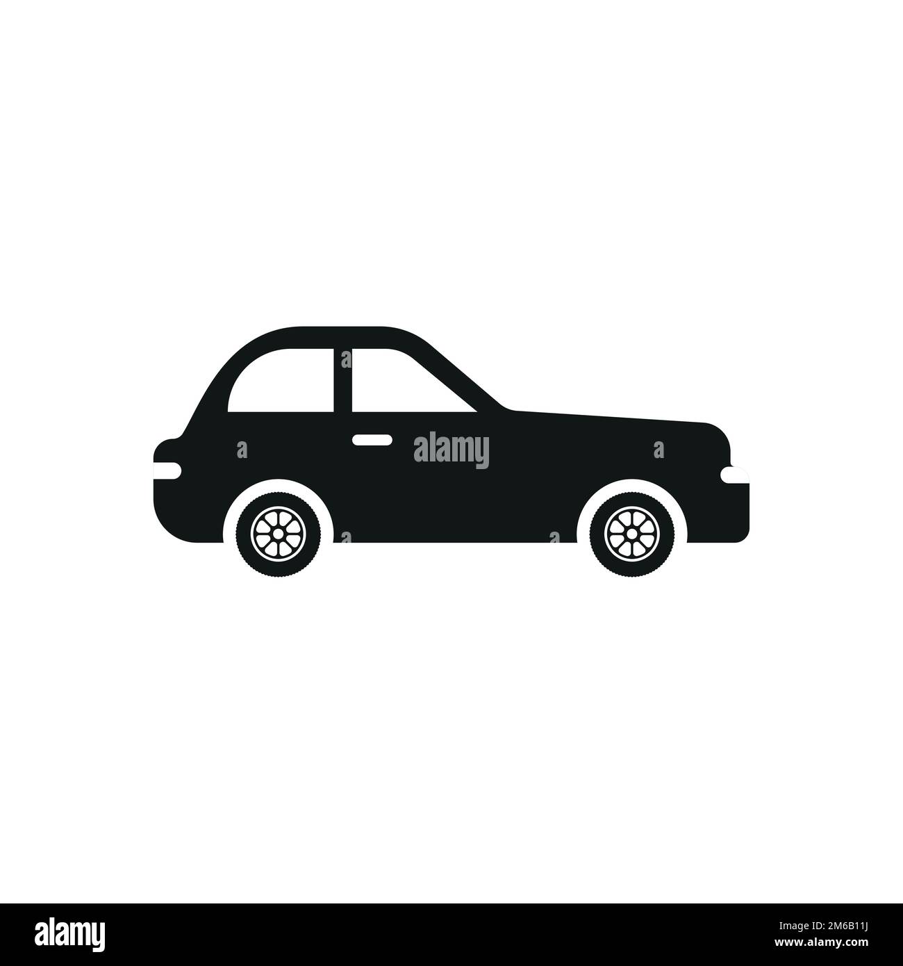 car icon vector symbol on white background. eps10 Stock Vector Image ...