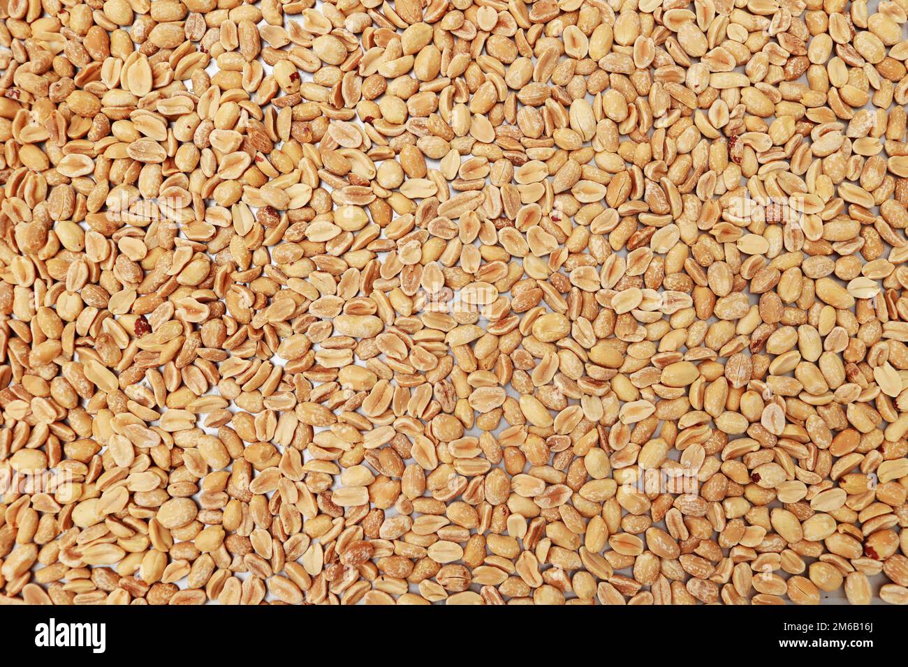 close up of peeled roasted peanuts, healthy nuts, protein food ...