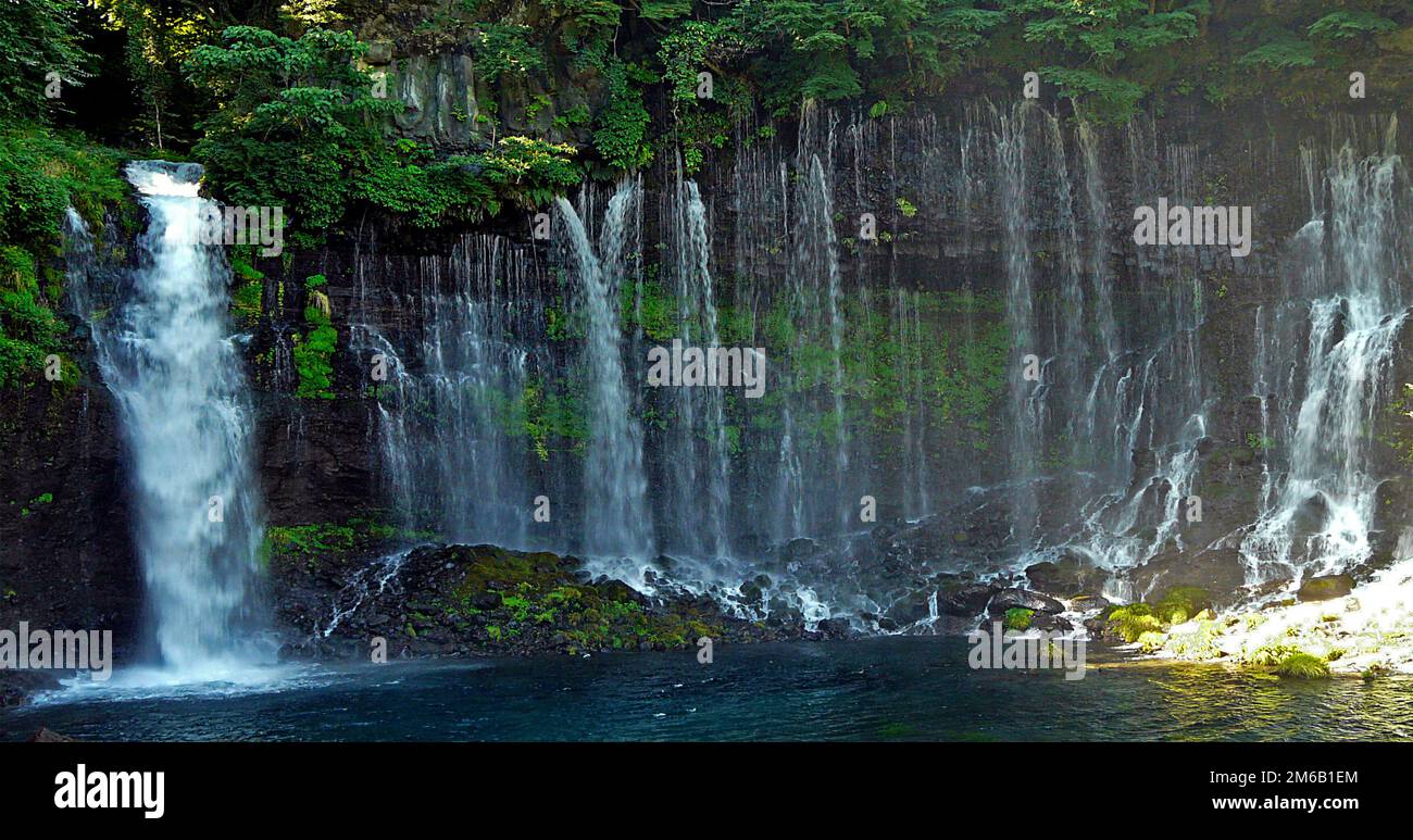 Water river summer fall rock location landscape waterfall flowing hi ...