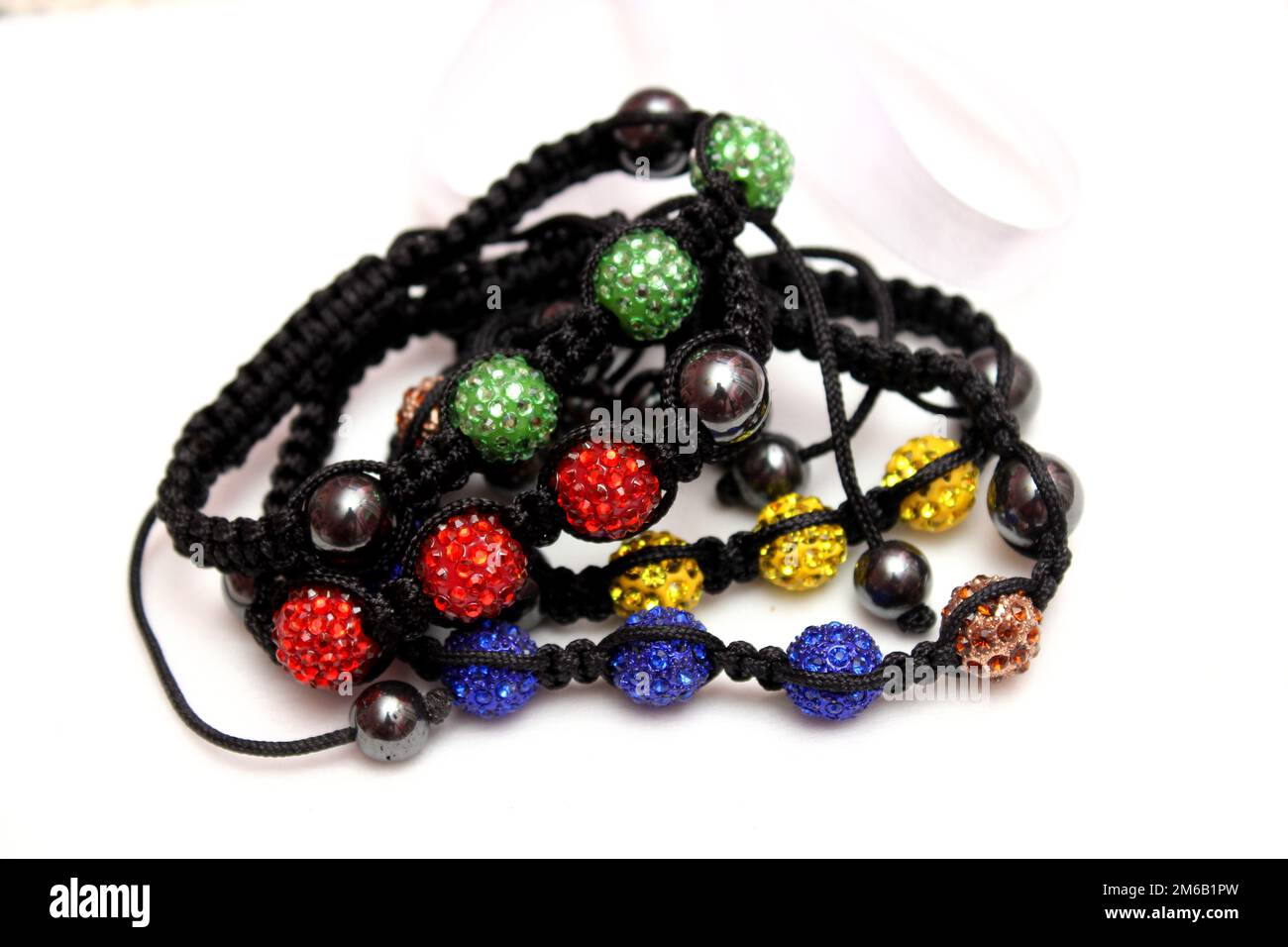 Shamballa bracelet hi-res stock photography and images - Alamy