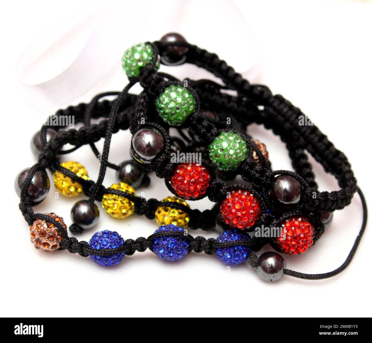 Shamballa bracelet hi-res stock photography and images - Alamy