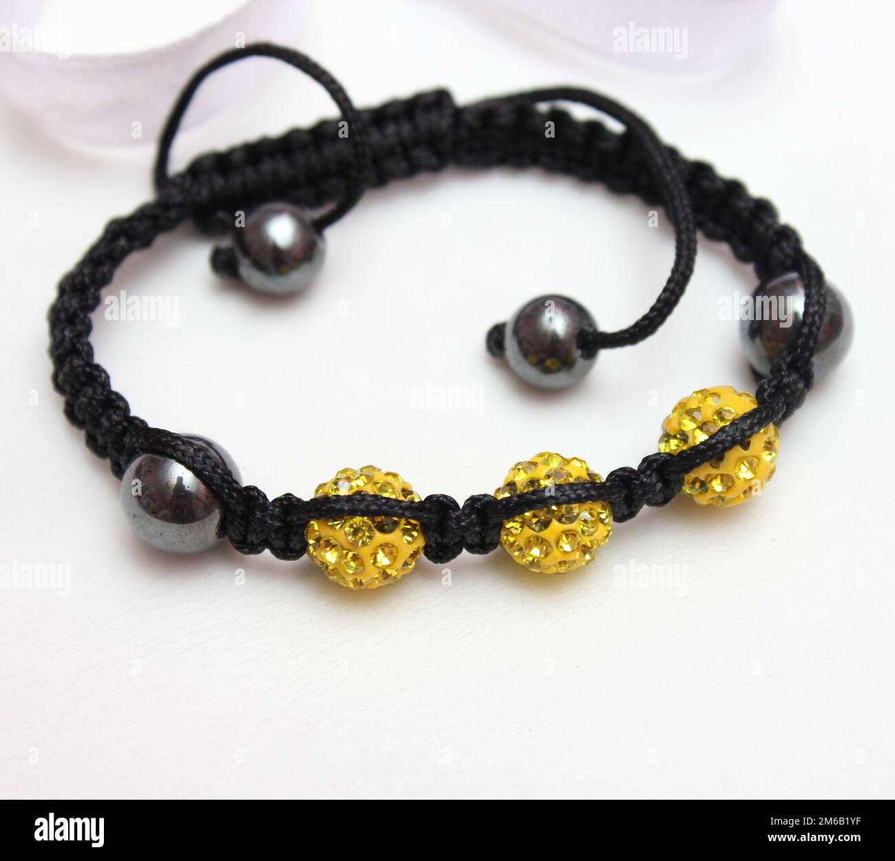 Shamballa bracelet hi-res stock photography and images - Alamy