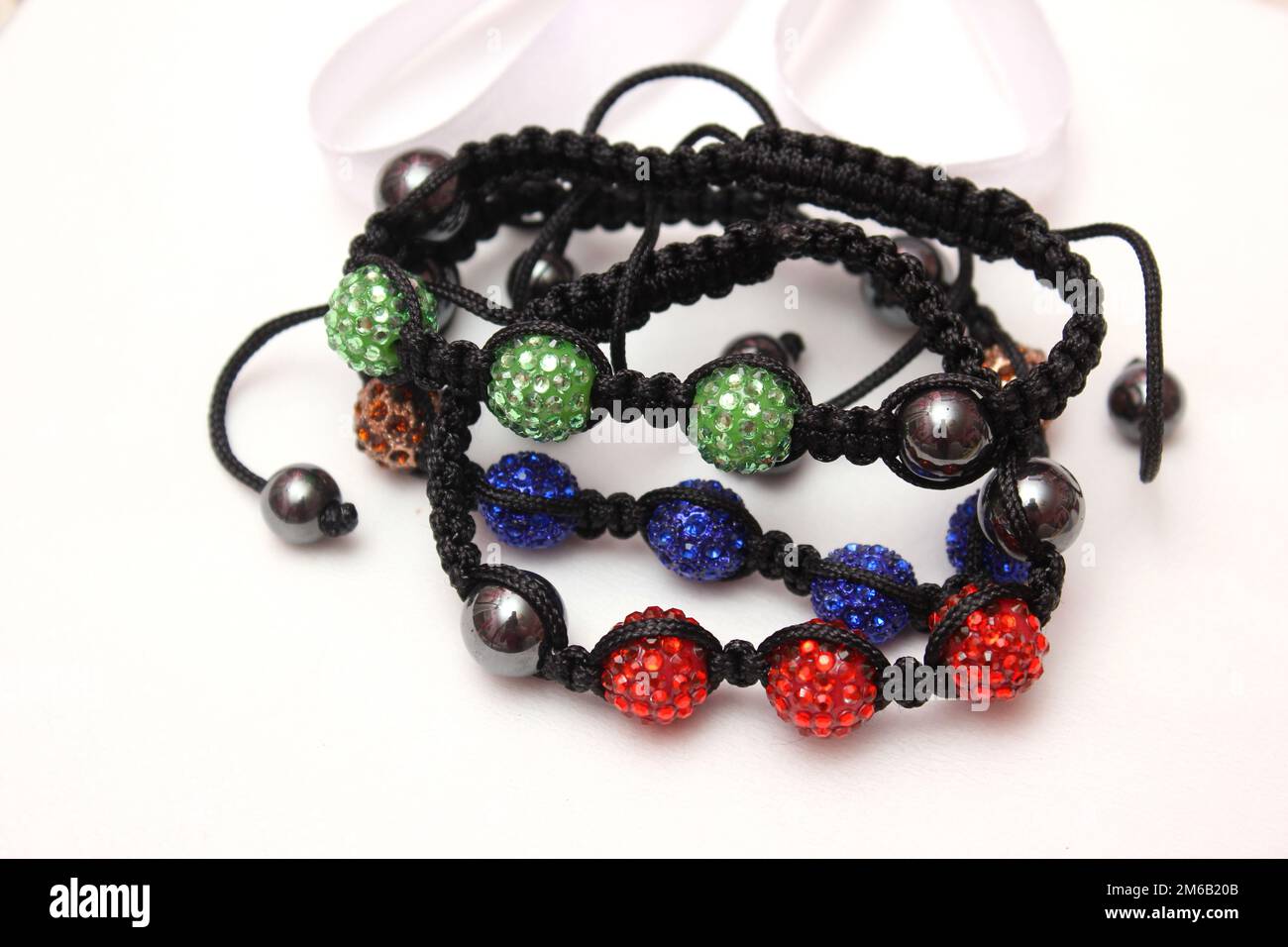Shamballa bracelet hi-res stock photography and images - Alamy