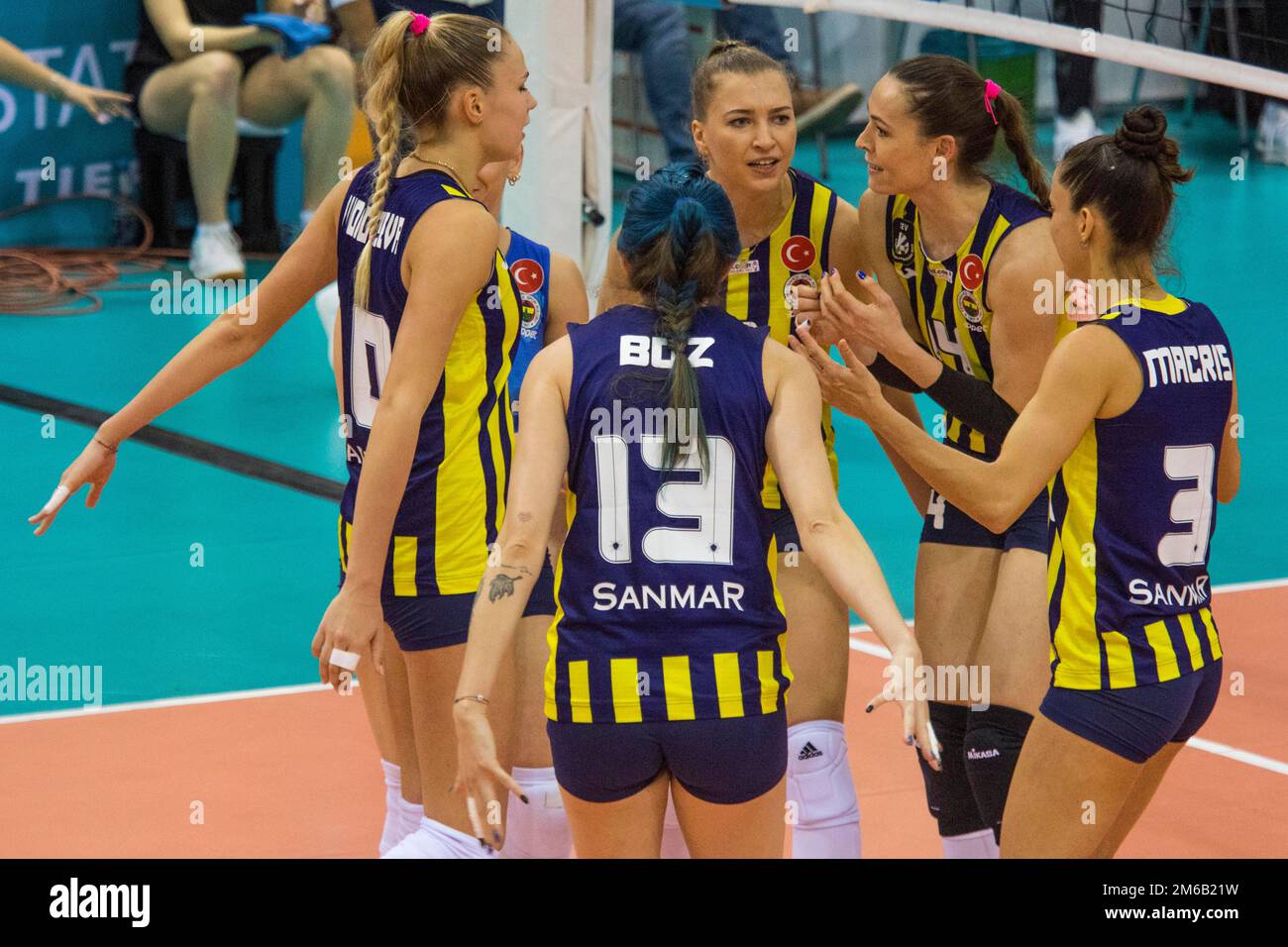 The Fenerbahce Opet Istanbul Team Stock Photo - Alamy