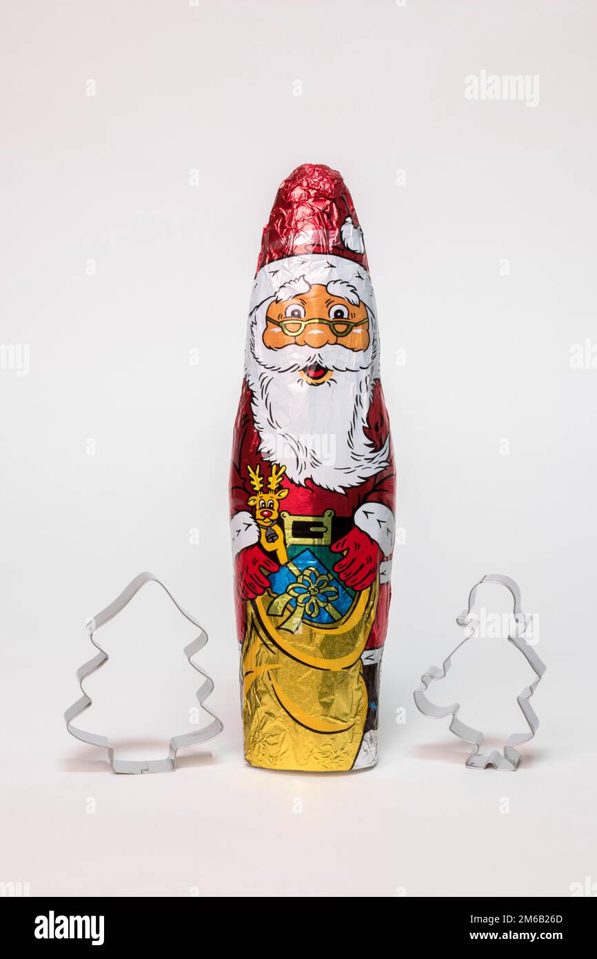 Chocolate Father Christmas, Father Christmas, Christmas cookie cutters ...