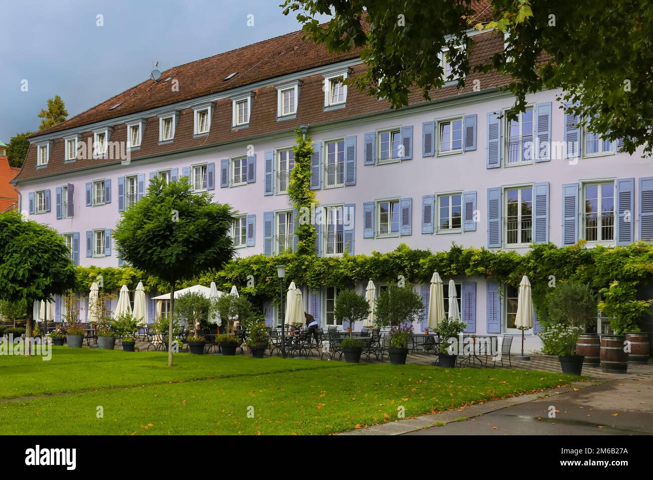 Bad Hotel in the Badgarten, garden of the former Capuchin monastery ...