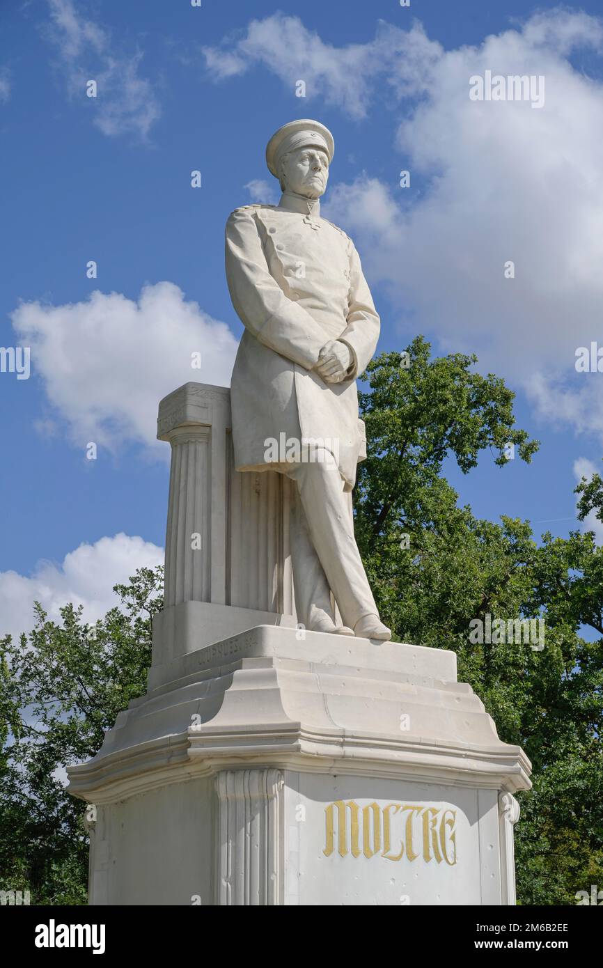 Monument, Helmuth Karl Bernhard von Moltke, Grosser Stern, Tiergarten ...