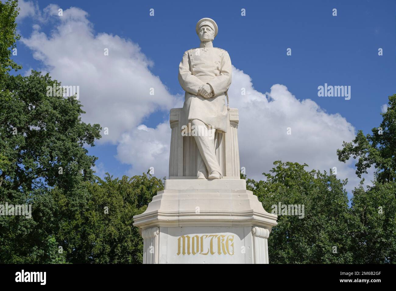 Monument, Helmuth Karl Bernhard von Moltke, Grosser Stern, Tiergarten ...