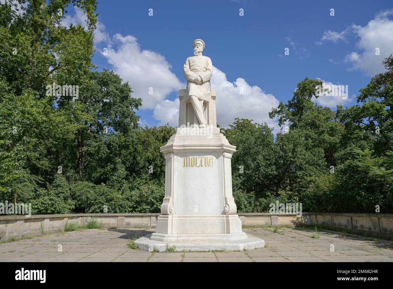 Monument, Helmuth Karl Bernhard von Moltke, Grosser Stern, Tiergarten ...