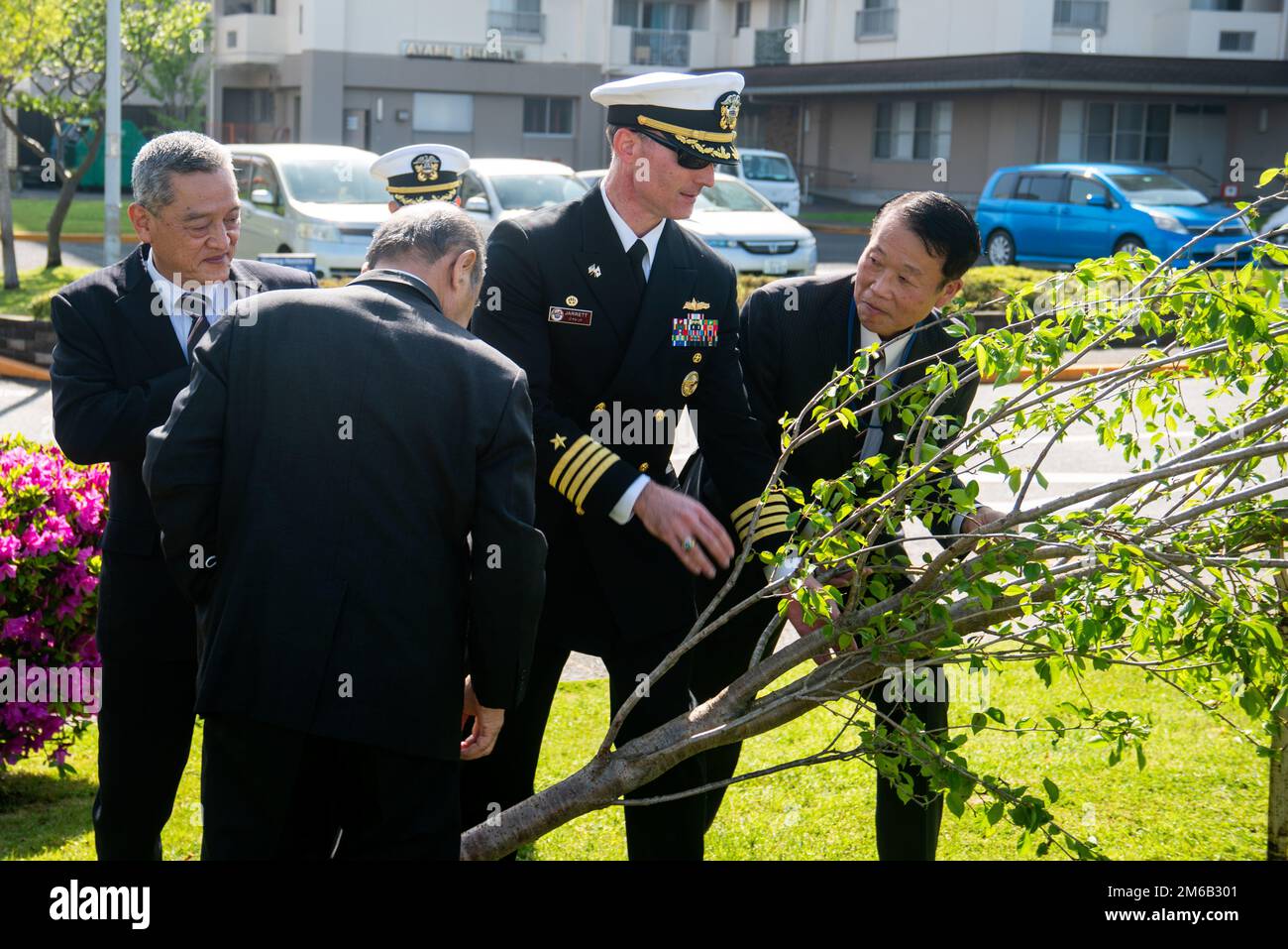 YOKOSUKA, Japan (April 22, 2022) – Capt. Rich Jarrett, Commander, Fleet ...