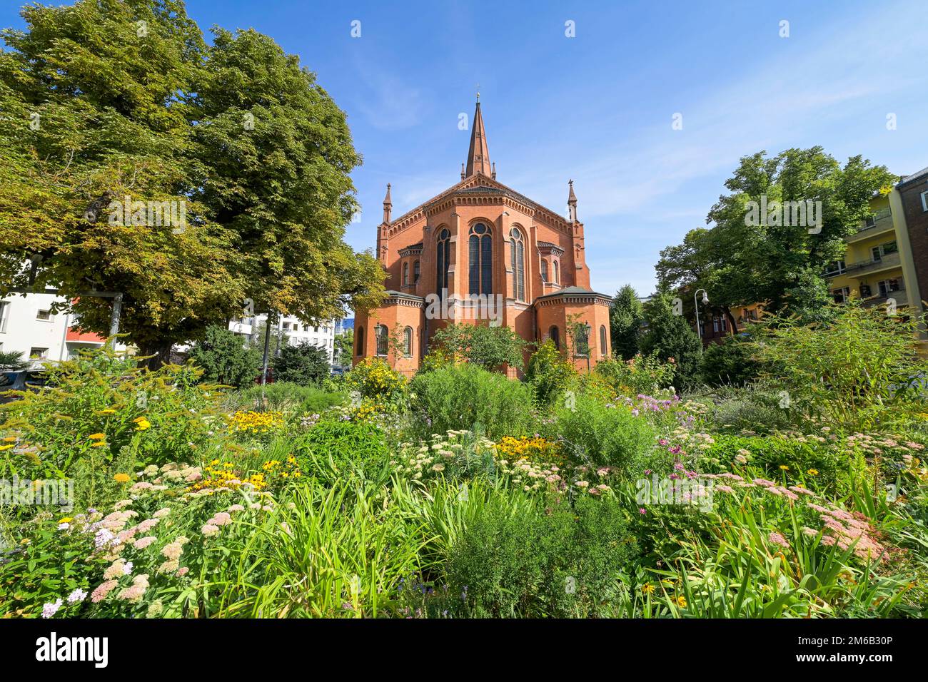 Church window made of gin bottles, Zwoelf-Apostel Kirche, An der ...