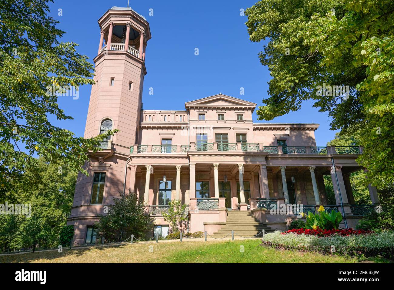 Biesdorf Palace, Marzahn-Hellersdorf, Berlin, Germany Stock Photo - Alamy