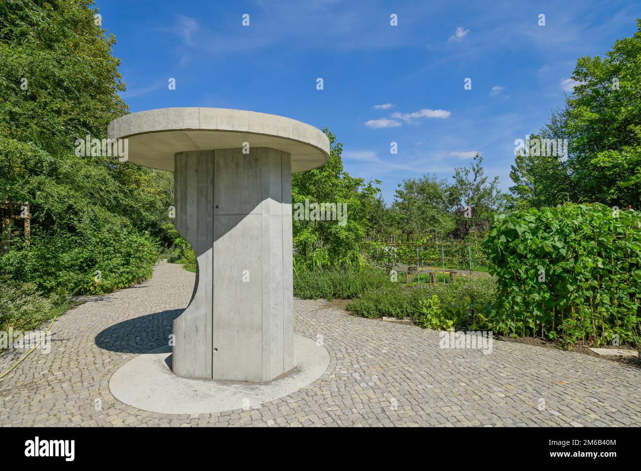 Jewish Garden, Gardens of the World, Marzahn, Berlin, Germany Stock ...