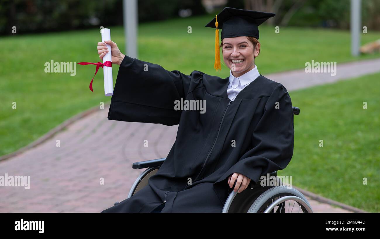 Receiving diploma hi-res stock photography and images - Alamy