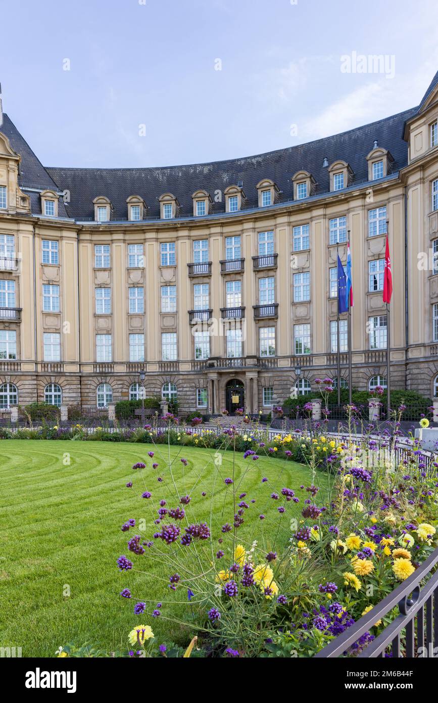 Luxembourg stadt, Luxembourg - September 30, 2022: Cityscape with ...