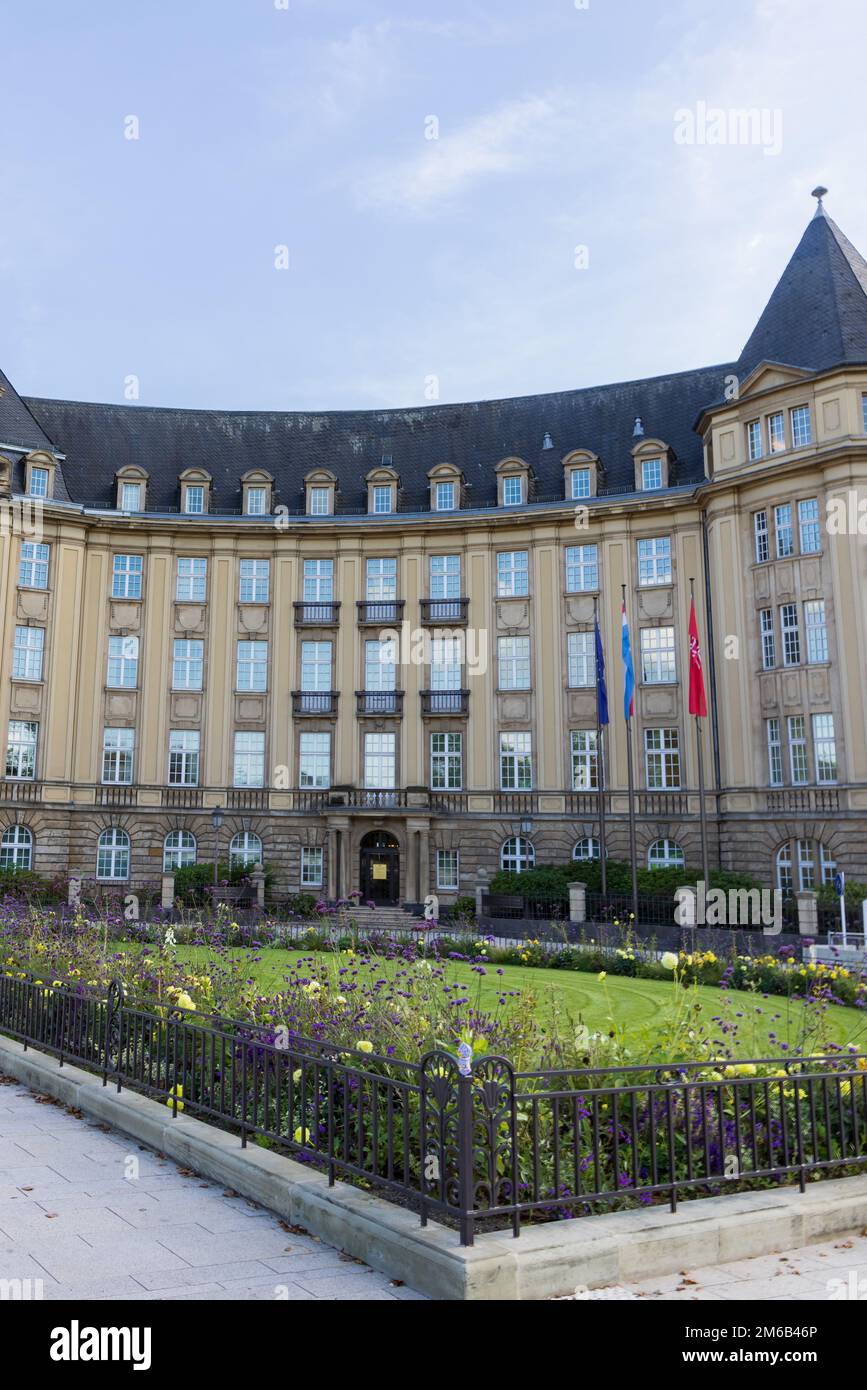 Luxembourg stadt, Luxembourg - September 30, 2022: Cityscape with ...