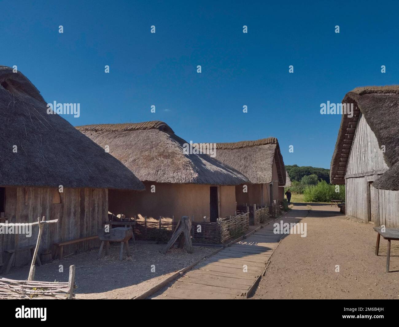 Viking village reconstruction hi-res stock photography and images - Alamy