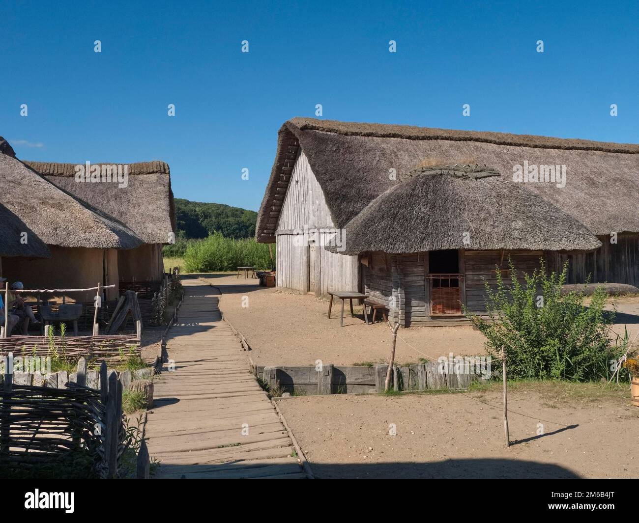 Viking village reconstruction hi-res stock photography and images - Alamy