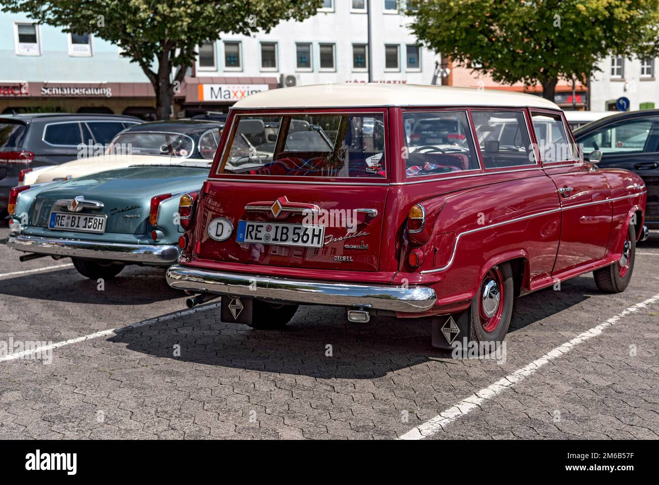 Vintage Borgward Isabella Combi, estate car and various models, luxury ...