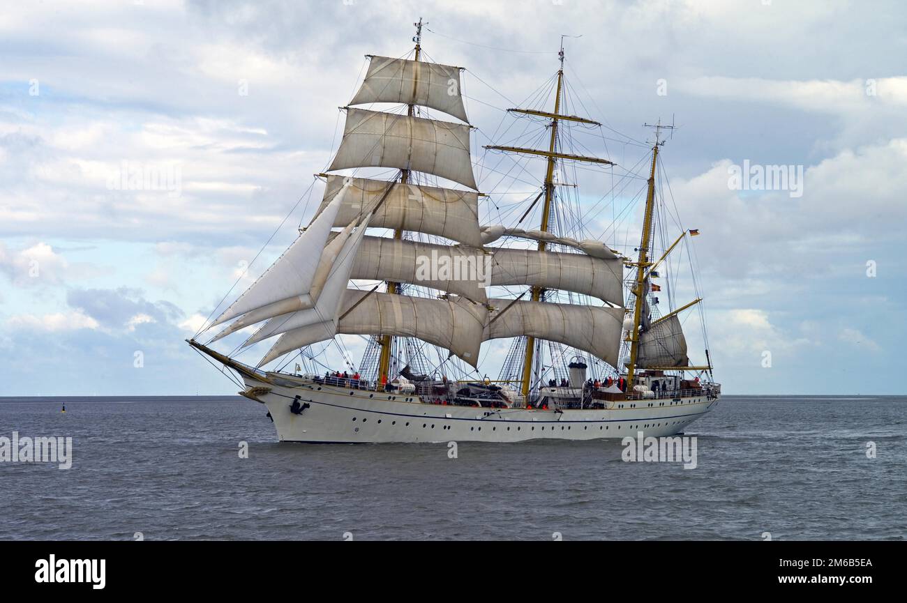The Gorch Fock Stock Photo - Alamy