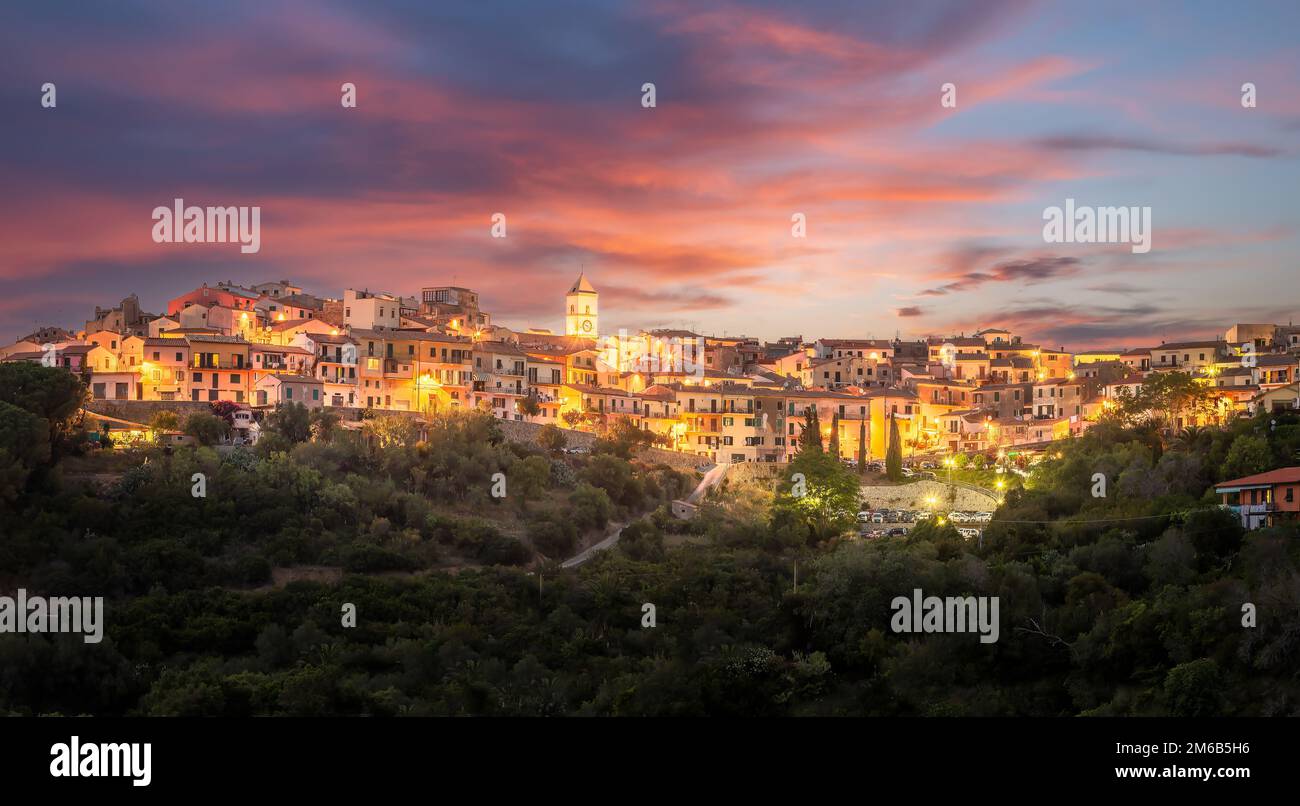 Blue night livorno hi-res stock photography and images - Alamy