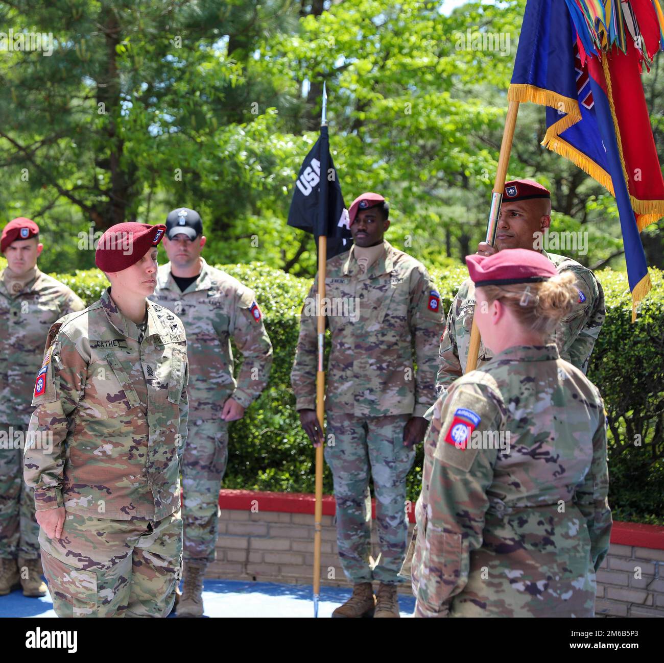 U.S. Army Command Sgt. Maj. Taylor Cathey, Headquarters and ...