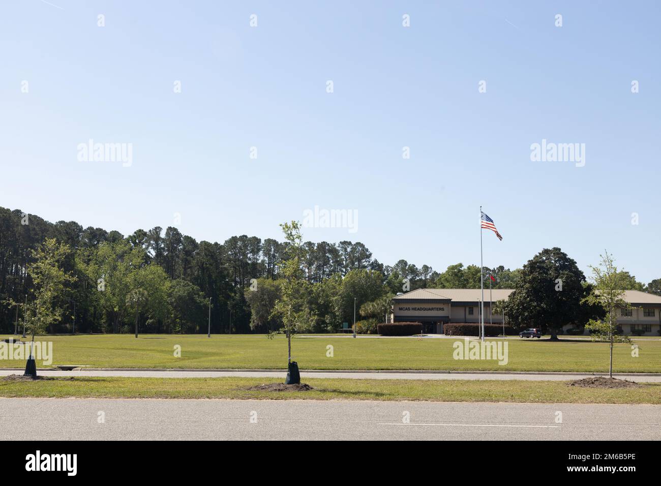 Col. Karl R. Arbogast, commanding officer, Marine Corps Air Station ...