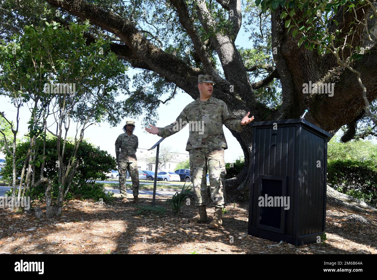 U.S. Air Force Col. James Kafer, 81st Training Wing vice commander ...